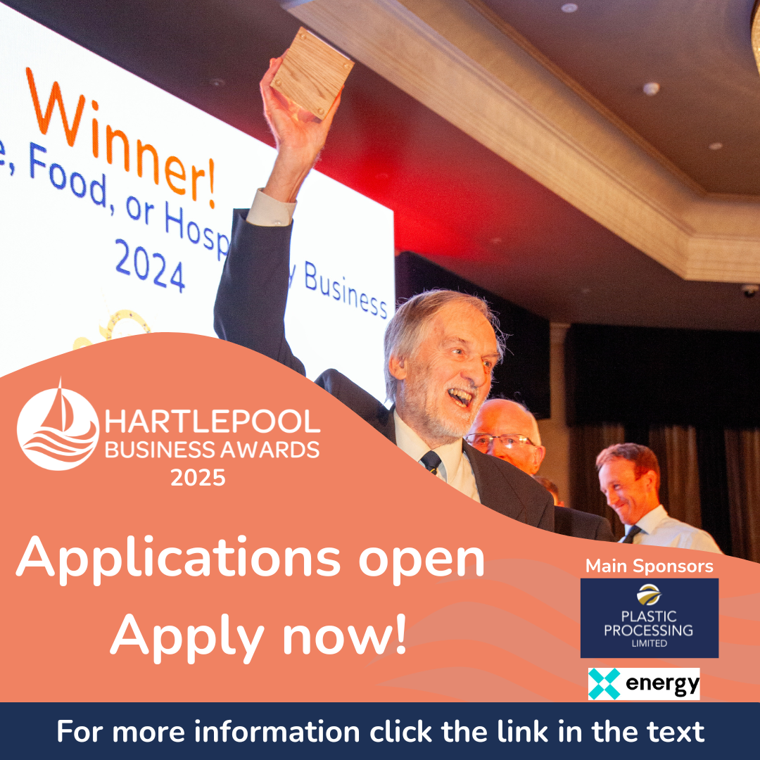 Applications now open for Hartlepool Business Awards 2025